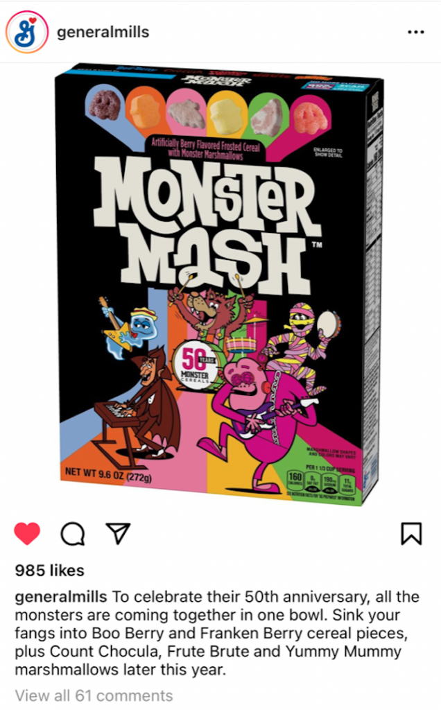 Monster Mash Cereal, Starring Every Monster Cereals Icon, is Coming in ...