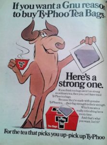 AWEurope Throwback: Typhoo Tea Gnu | PopIcon.life