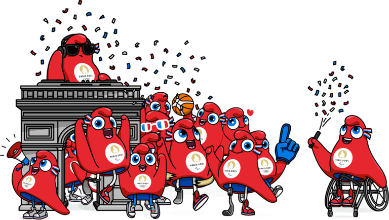 The Paris 2024 Olympic and Paralympic Mascots Are Phrygian Caps ...
