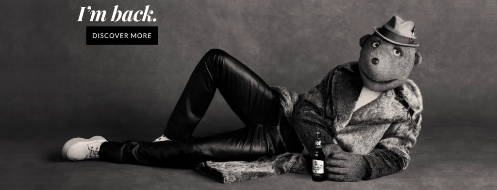 George The Bear Makes a Sophisticated Return to Hofmeister Beer ...