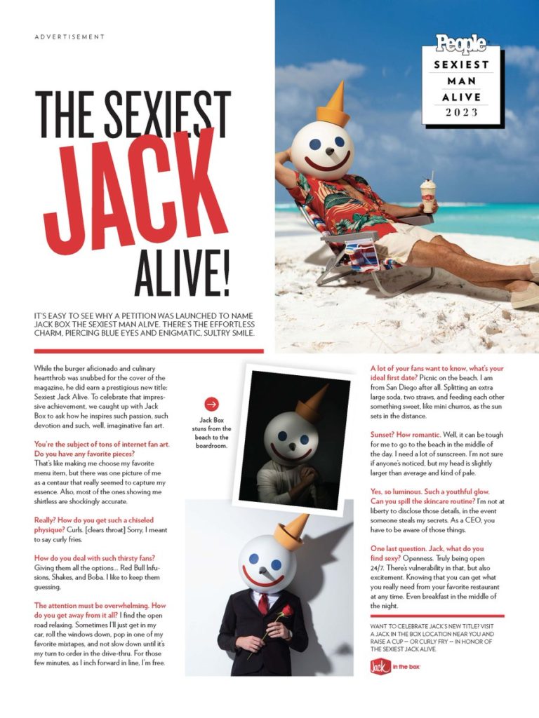Jack Box Becomes First Restaurant Mascot To Be Included In PEOPLE ...